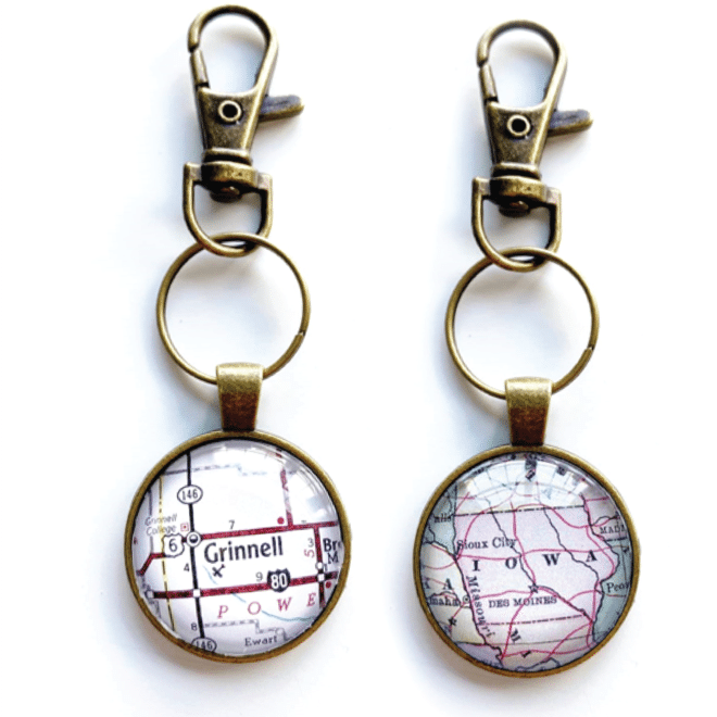 Map Keychains - Unique Decor and Gifts - Total Choice Shipping & Printing